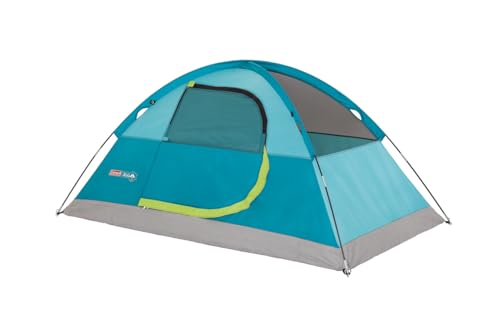 Coleman Kids Wonder Lake Tent, 2-Person Glow-In-The-Dark Tent for Campsite, Backyard, or Indoor Use, Sets Up in About 10 Minutes, Rainfly Included