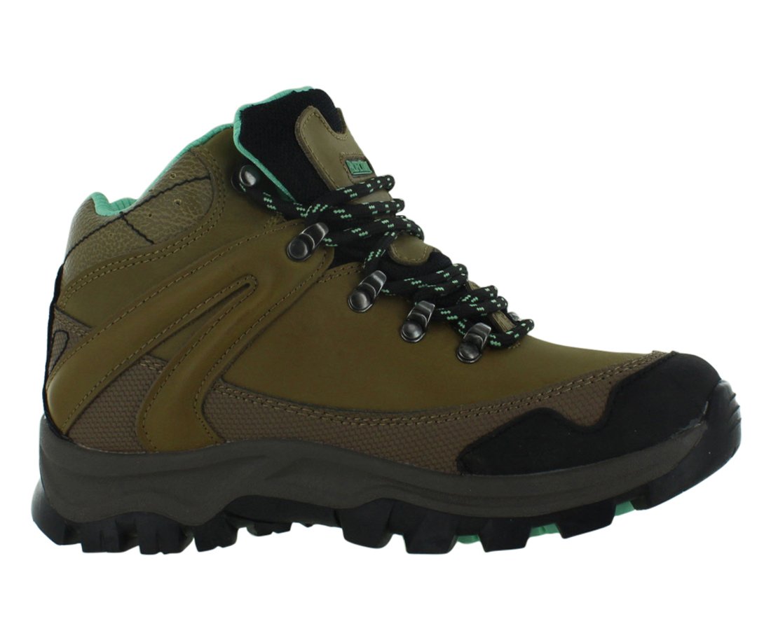 Pacific Trail Rainier Jr Hiking Boots Kids Shoe Size 1.5, Color: Beige/Khaki