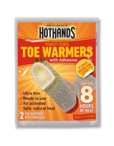 hothands toe10 toe warmers, white,10 pair