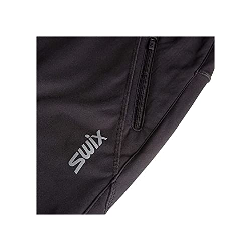 Swix Boys' Juniors Lillehammer Insulated Windproof Water-Resistant Breathable Stretchy Active Pants, Black, 128/8Yrs