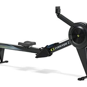 Concept2 RowErg Indoor Rowing Machine with Tall Legs - PM5 Monitor, Device Holder, Adjustable Air Resistance, Easy Storage