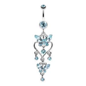 butterfly extravagance wildklass belly button ring