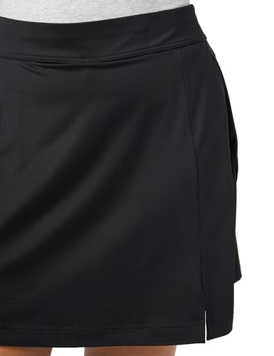 Callaway Women's 17" Opti-Dri Solid Golf Skort With Stretch Fabric and TrueSculpt Slimming Technology, Caviar, Medium