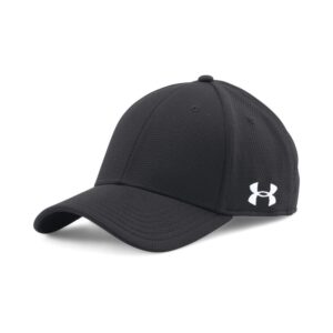 under armour ua curved brim stretch fit l/xl black