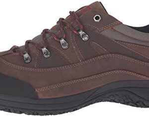 Dunham Men's Cloud Low Waterproof Oxford,Brown,16 2E US