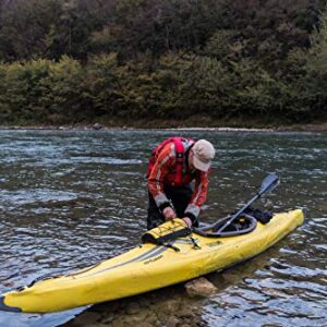 Advanced Elements QuickDraw Deck Bag - AE3501 Kayak Storage Drybag - Universal fit Kayak Storage - 7 Liters - Yellow