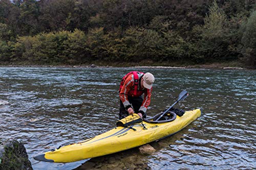 Advanced Elements QuickDraw Deck Bag - AE3501 Kayak Storage Drybag - Universal fit Kayak Storage - 7 Liters - Yellow