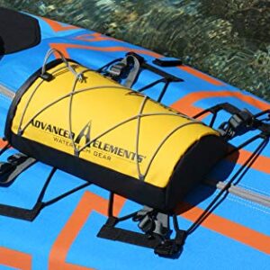 Advanced Elements QuickDraw Deck Bag - AE3501 Kayak Storage Drybag - Universal fit Kayak Storage - 7 Liters - Yellow