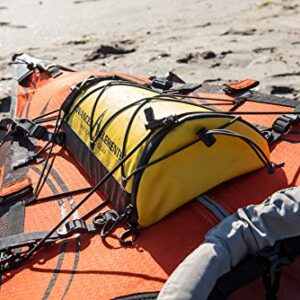 Advanced Elements QuickDraw Deck Bag - AE3501 Kayak Storage Drybag - Universal fit Kayak Storage - 7 Liters - Yellow