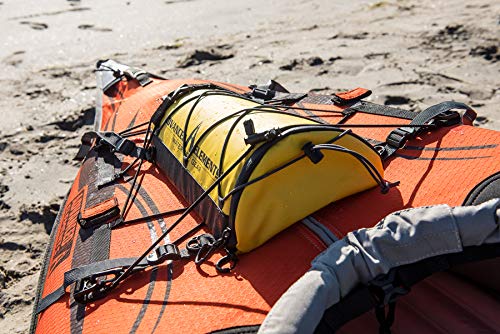 Advanced Elements QuickDraw Deck Bag - AE3501 Kayak Storage Drybag - Universal fit Kayak Storage - 7 Liters - Yellow