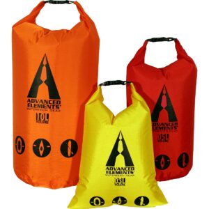 advanced elements packlite roll top dry bag set