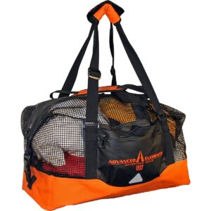 advanced elements funk bag mesh bag, orange, 45 l