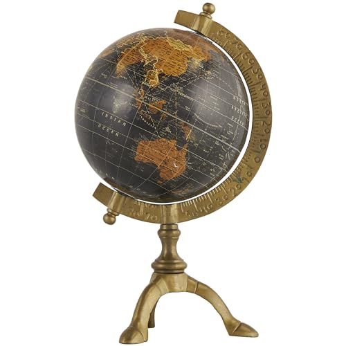 Deco 79 Globe, SMALL SIZE, Brown