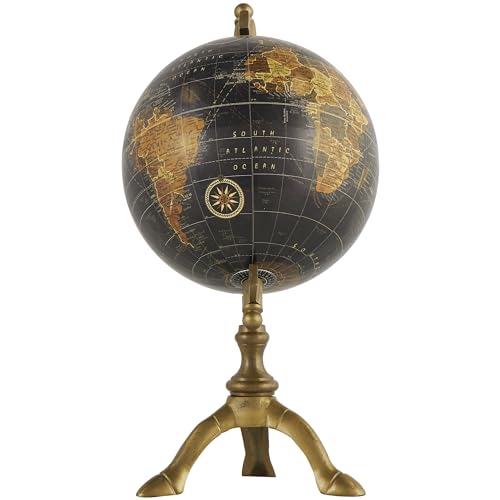 Deco 79 Globe, SMALL SIZE, Brown