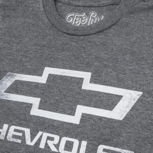 Chevrolet Logo T-Shirt Soft Touch Fabric-Large Graphite Heather