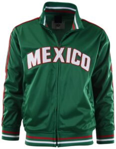 choiceapparel men's mexico track jacket (xl, green)