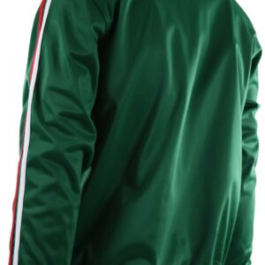 ChoiceApparel Men's Mexico Track Jacket (XL, Green)