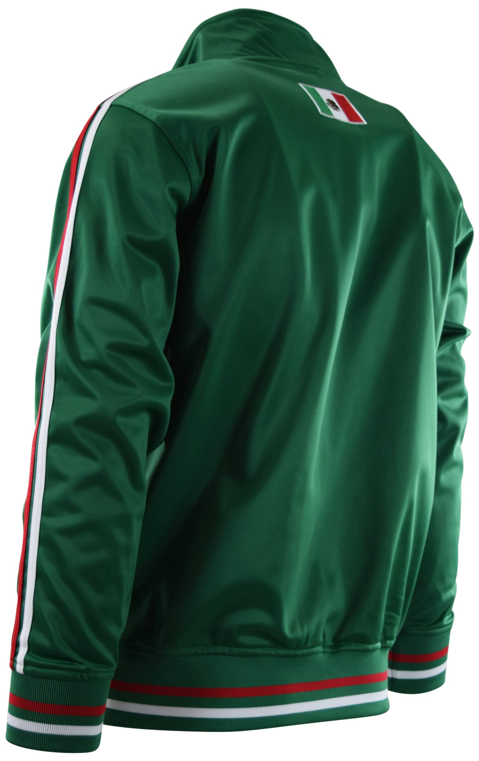 ChoiceApparel Men's Mexico Track Jacket (XL, Green)