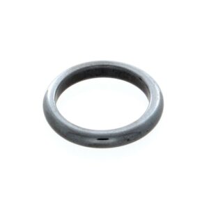 nostrand 3mm hematite gemstone plain band ring (6)