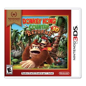 nintendo selects: donkey kong country returns 3d - nintendo 3ds standard edition