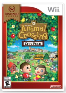 nintendo selects: animal crossing: city folk - wii standard edition