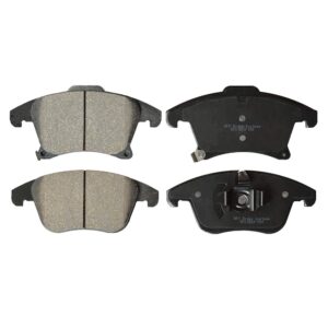 kfe kfe1653-104 ultra quiet advanced premium ceramic brake pad front set compatible with: 2013-2018 ford fusion; 2013-2018 lincoln mkz