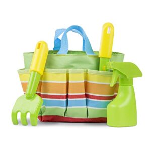 melissa & doug sunny patch giddy buggy toy gardening tote set with tools