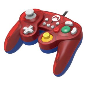 HORI Nintendo Switch Battle Pad (Mario) GameCube Style Controller - Nintendo Switch