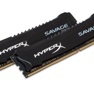 HyperX Kingston Technology Savage Black 16GB Kit (2x8GB) 3000MHz DDR4 CL15 DIMM XMP Memory (HX430C15SB2K2/16)