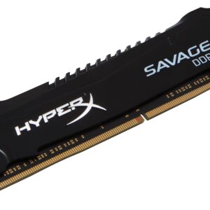 HyperX Kingston Technology Savage Black 16GB Kit (2x8GB) 3000MHz DDR4 CL15 DIMM XMP Memory (HX430C15SB2K2/16)