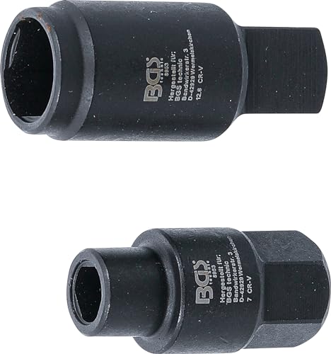 BGS 8953 | Sockets for Bosch Injection Pumps | 3-pt | 7/12.6 mm