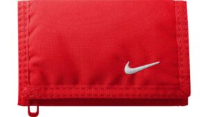 nike men's wallet, red, f/s