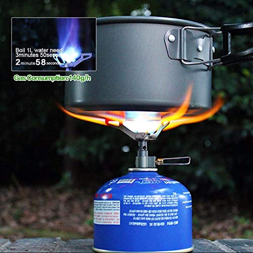 BRS Ultralight Camping Gas Stove Outdoor Gas Burner Cooking Stove Portable Folding Titanium Atove 25g