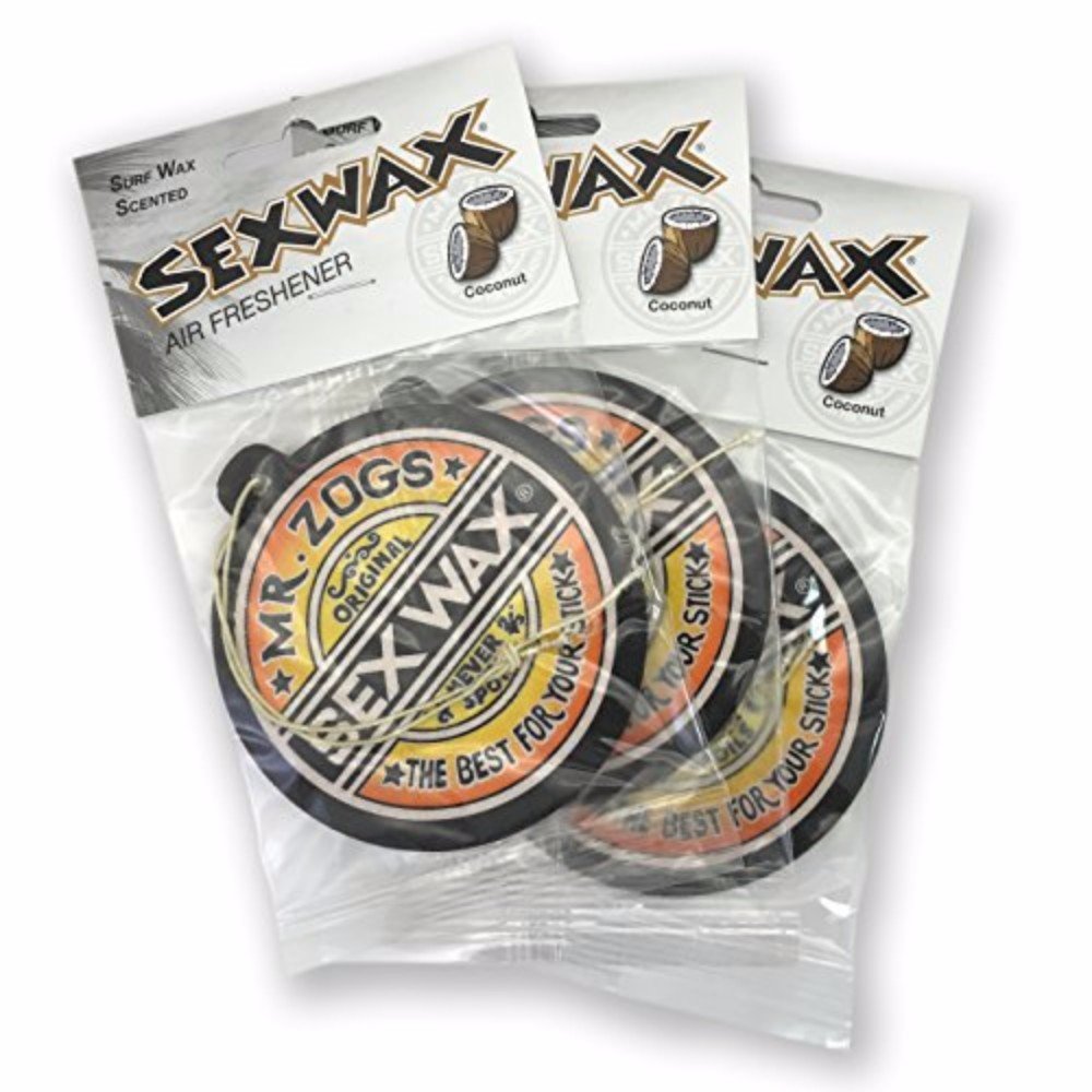 Sex Wax Air Freshener (3-Pack, Coconut)