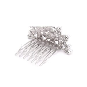 Utopiat Adult Pearl Tiara Hair Piece for Girls | Inspired by Breakfast at Tiffany's