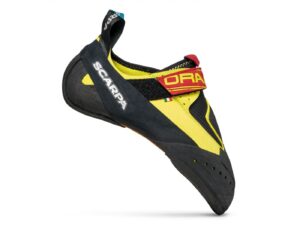 scarpa drago rock climbing shoes for sport climbing and bouldering - specialized performance for sensitivity - yellow - 7