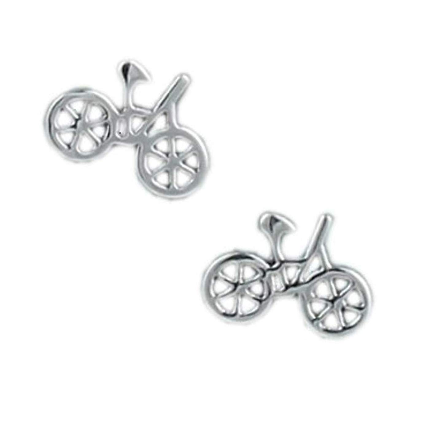 Silver Metal Bicycle Studs