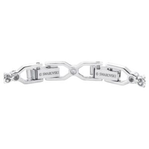 SWAROVSKI Women's Emily Collection Bracelet, Brilliant Clear Crystals with Rhodium Plating