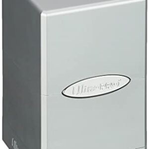 Ultra Pro Deck Box Satin Tower: Metallic Silver