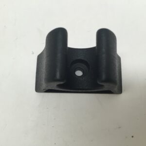 MARINE BOAT CANOE KAYAK PAIR of BLACK PP+TPR MOLDED PADDLE CLIP 3/4" DIAMETER