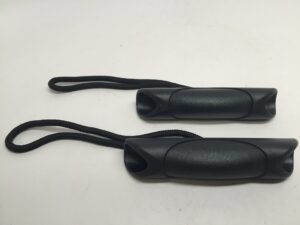 marine boat canoe pair of durable black pp toggle kayak carrying handle w cord