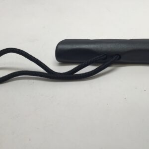 MARINE BOAT CANOE PAIR of DURABLE BLACK PP TOGGLE KAYAK CARRYING HANDLE W CORD