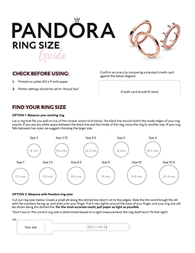 Pandora Jewelry Classic Sparkle Halo Cubic Zirconia Ring in Sterling Silver, Size 4.5