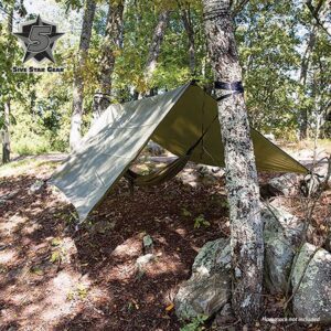 5ive star gear unisex weather cover shelter/rain fly, olive drab, 9.5' 9.5'