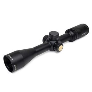 athlon optics , neos , riflescope , 4-12 x 40 second focal plane (sfp) 1" tube, center x reticle , black