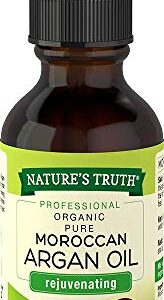 Nature's Truth Organic Rejuvinating Moroccan Argan Oil Serum, 2 Fluid Ounce