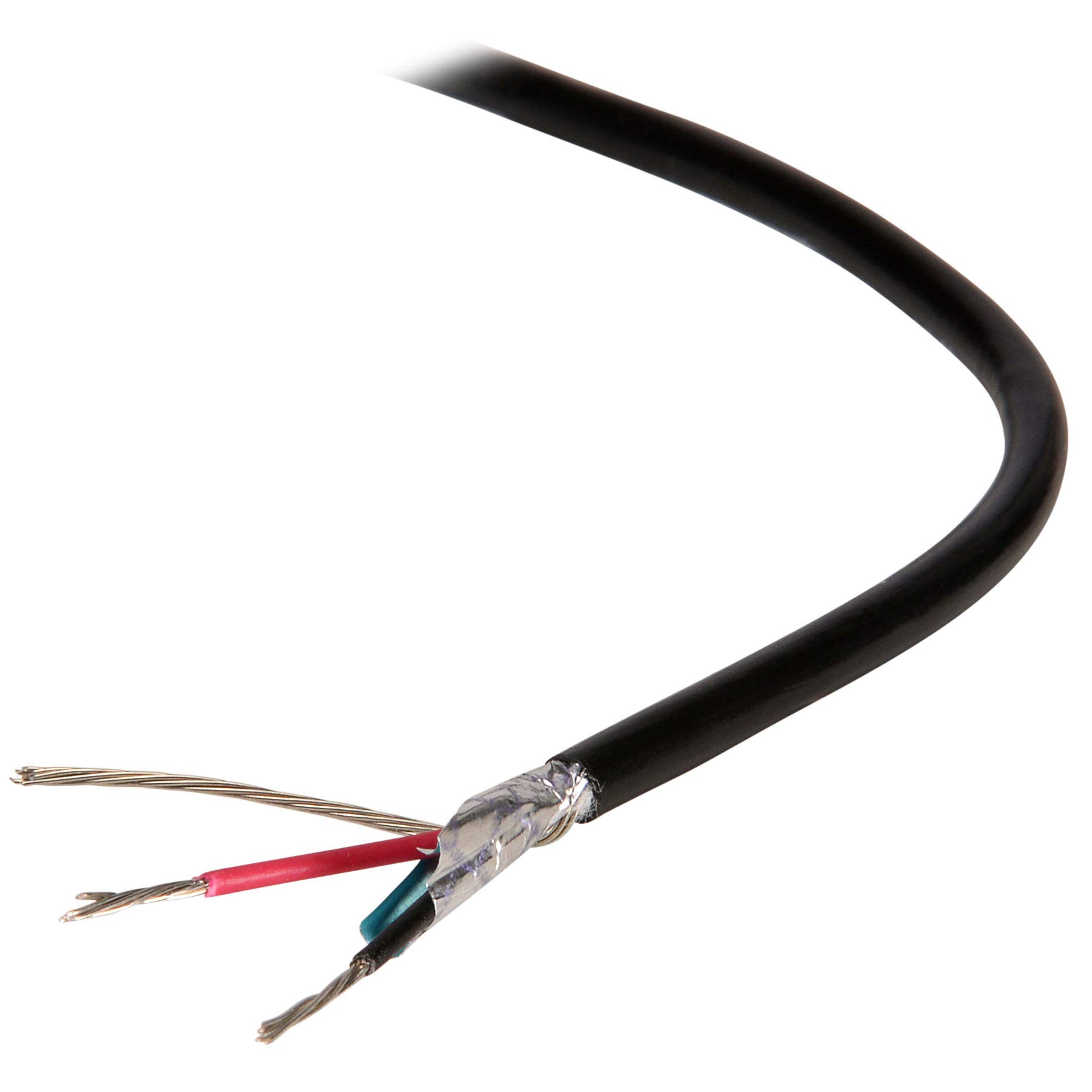 Belden Brilliance 8451 22 AWG 2C Mic Line Instrument Cable Beldfoil Shield 500 ft. USA by Belden