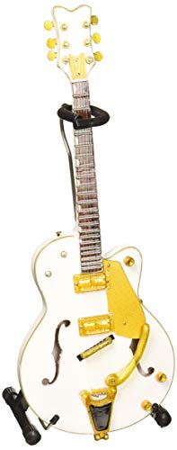 AXE HEAVEN BS-091 Brian Setzer White Hollow Body Mini Guitar