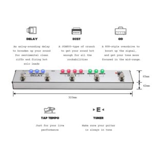 VALETON Dapper Stage Session Gear Guitar Multi-Effects Pedal