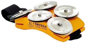 ortega guitars ossft singer/songwriter foot tambourine